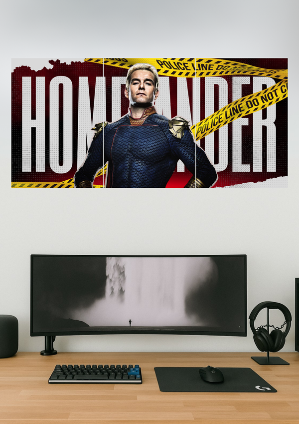 The Boys x Homelander | Set of 3 Split Design Poster – GenZCustom