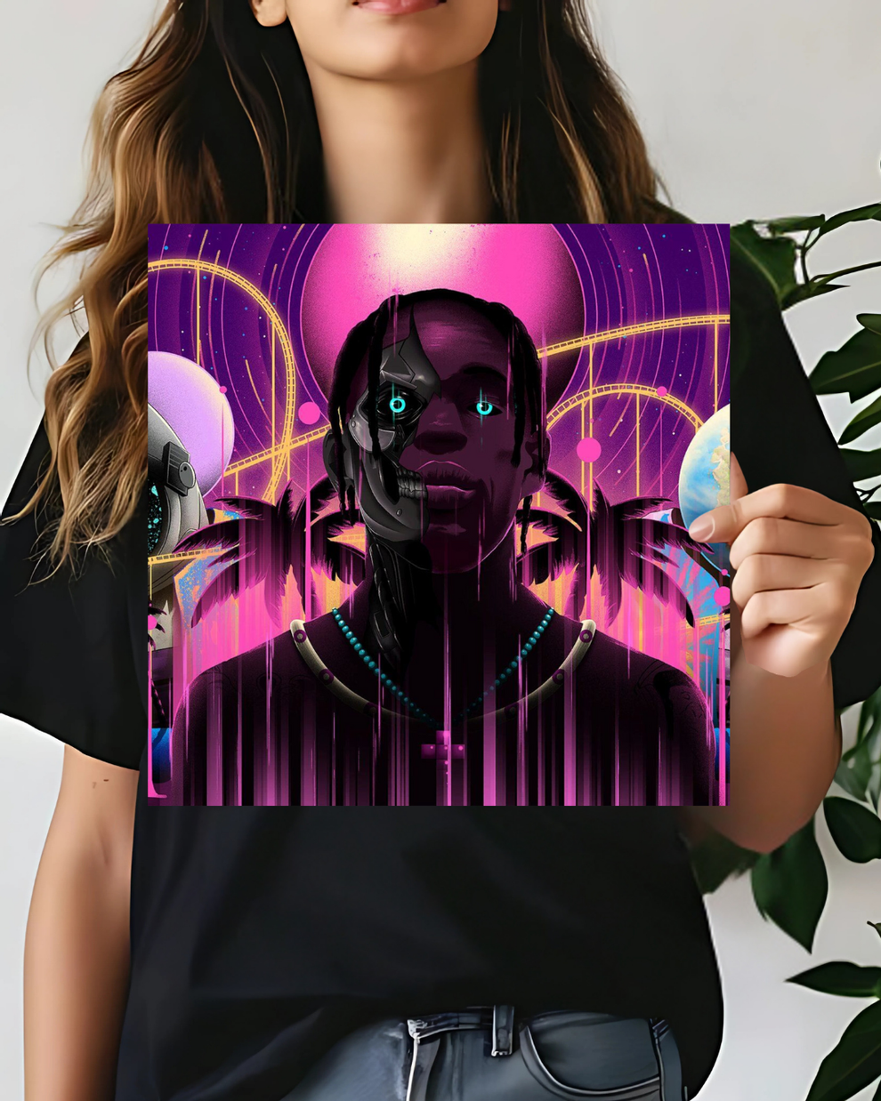 Travis Scott Astroworld Music Album Cover Poster #03 | Square Poster ...